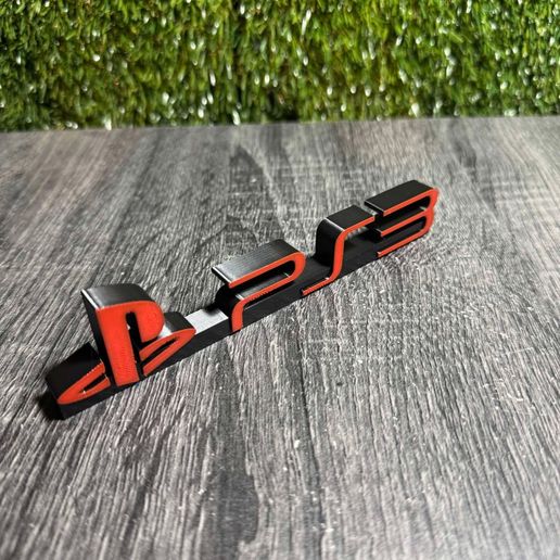 STL 文件 SONY PLAYSTATION 3 LOGO 3D PRINT DECORATION (3MF + STL) 🎮 （3MF ...