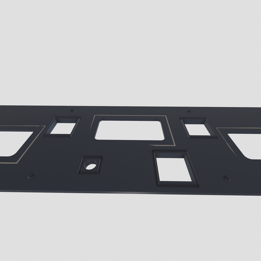 🔥 A320 Overhead FIRE Panel・ STL File for 3D printing・Cults