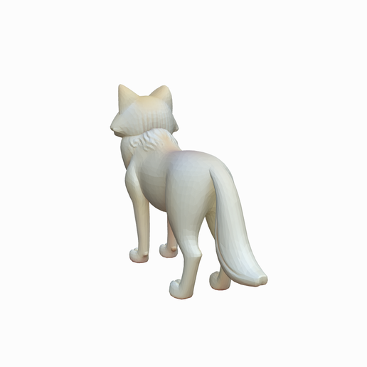 STL file arctic wolf 🐺 ・3D print design to download・Cults
