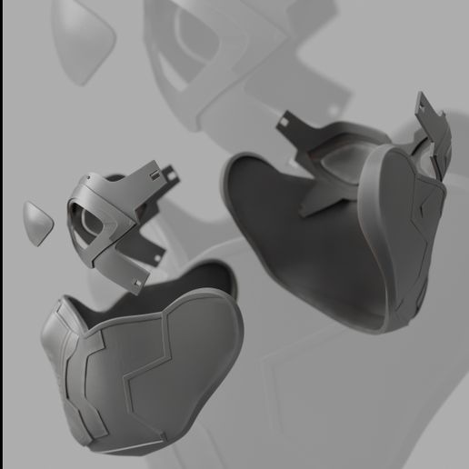 🫡 Winter Soldier Mask Cosplay: Channel the Stealth and Strength・ STL ...