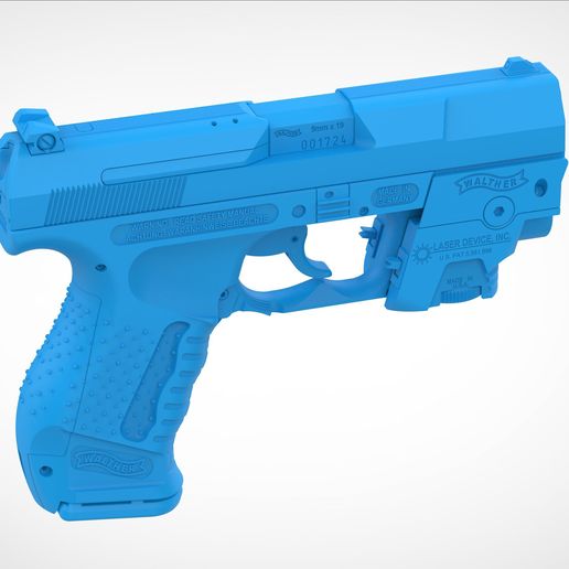 🎬 Modified Walther P99 from the movie Underworld 3d print model 1 to 12 ...