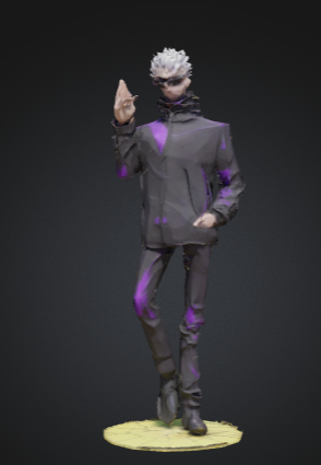 🦸 gojo・ STL File for 3D printing・Cults