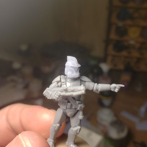 ⭐ Clone Trooper Star Wars Legion Alternate Helmet: Laconian Mk 4・Free ...