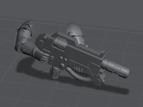 🎲 Melta with Arms・ STL File for 3D printing・Cults