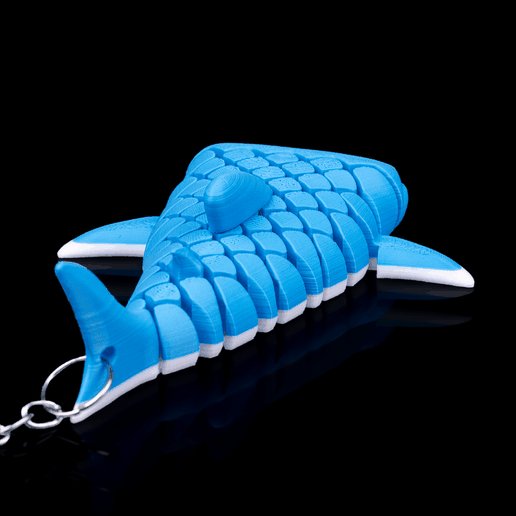 🦈 shark key ring・ STL File for 3D printing・Cults