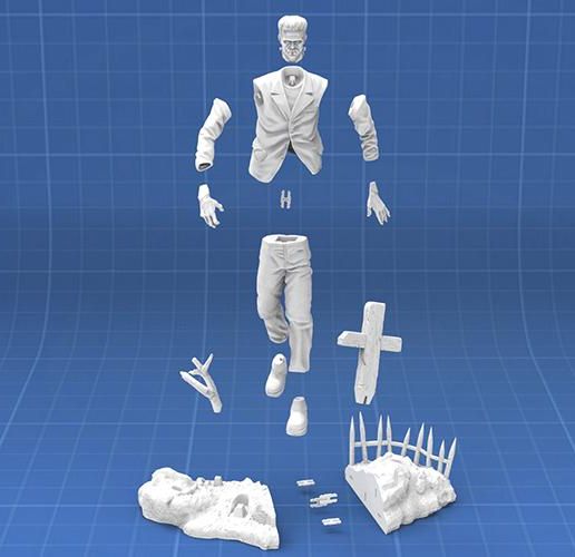 3D file Frankenstein's Monster 👹 ・Template to download and 3D print・Cults