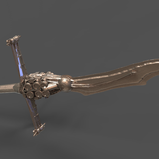 ☀️ Sci-Fi solar Sword・Archivo OBJ para ・Cults