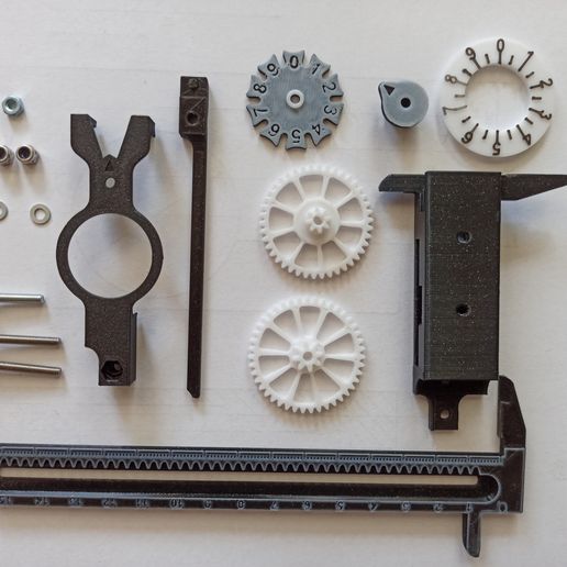 🧑‍🔧 PRECISION CALIPER 3D PRINTING DIY・ STL File for ・Cults