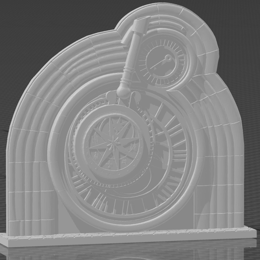 🕰️ Hogwarts Pendulum Clock - Harry Potter・ STL File for 3D printing・Cults