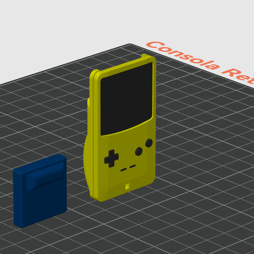 🎮 Retro Console Keychain + Cartridge. Satisfactory "click" type・ STL ...