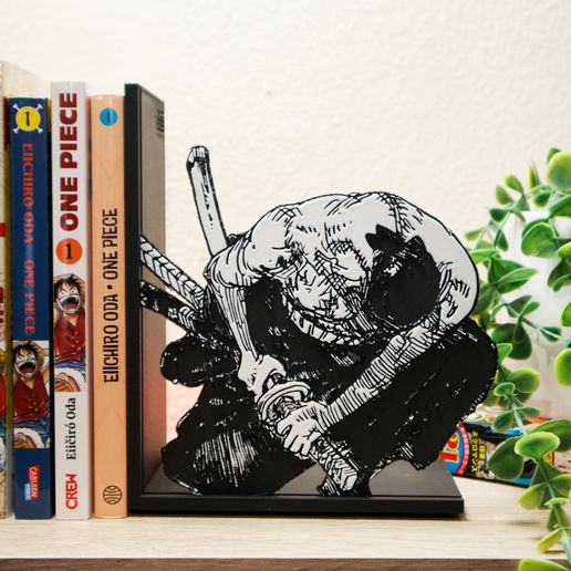 Bookend of Roronoa Zoro | One Piece Fan Art 👒・Free STL File for 3D ...