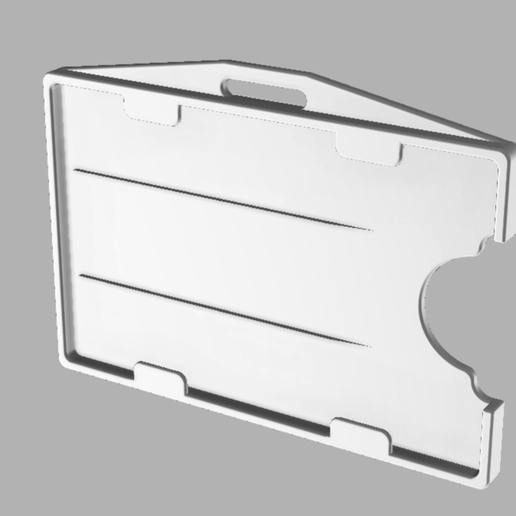 🪪 ID Card Holder STL File | Lanyard Badge Holder・ STL File for 3D ...