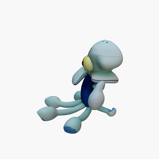 🐙 SpongeBob squidward octopus figure・Archivo STL para Impresión 3D・Cults
