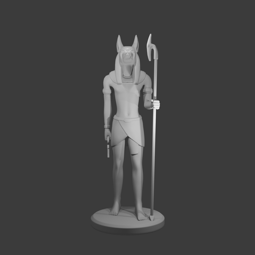 STL file ANUBIS 👾 ・3D printable model to download・Cults