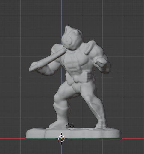 💵 Dollar Tree MOTU Mer-Man Mini・Free OBJ File for ・Cults