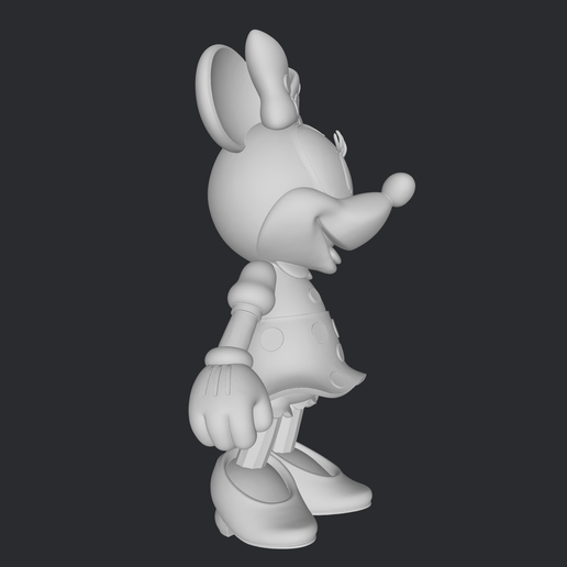 🐁 minie mouse figure, High-Quality 3D Model STL Files for Print ...