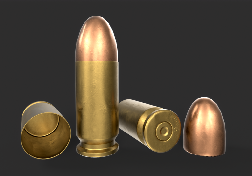 🔫 9mm Bullet・ STL File for 3D printing・Cults