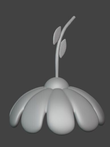 STL file Upside down flower ⬇️ ・3D printer design to download・Cults