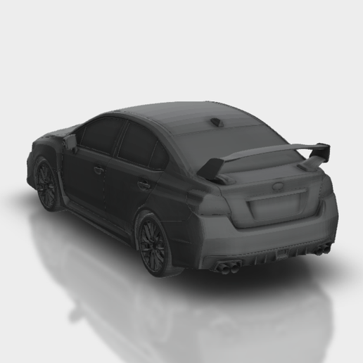 🚗 Subaru WRX STI 2018・ STL File for 3D printing・Cults