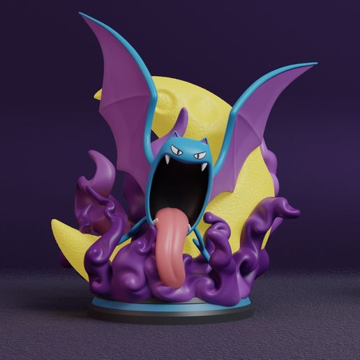 🐉 Pokemon - Golbat Figure・ STL File for 3D printing・Cults