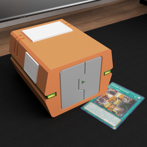 🃏 Union Hangar Deckbox Cards - 100 Cards + Dice Compartment - Yu-Gi-Oh ...