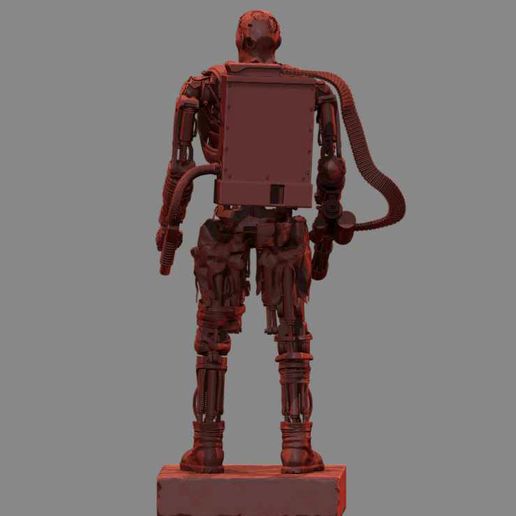 🤖 T-600 Terminator Salvation V3.・ 3D File for 3D printing, CNC ...