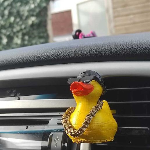 🚗 Gangsta ducky for car AC grill・Free 3D File for ・Cults