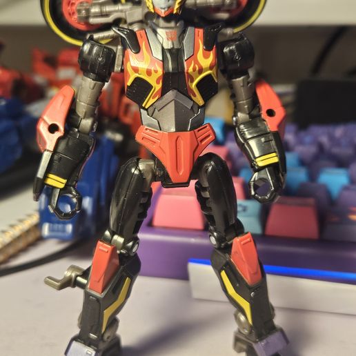 🤖 Legacy Flamewar Head・Free STL File for 3D printing・Cults