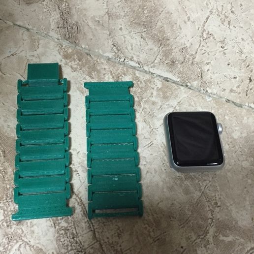 🍎 Apple Watch Strap !・Free STL File for ・Cults