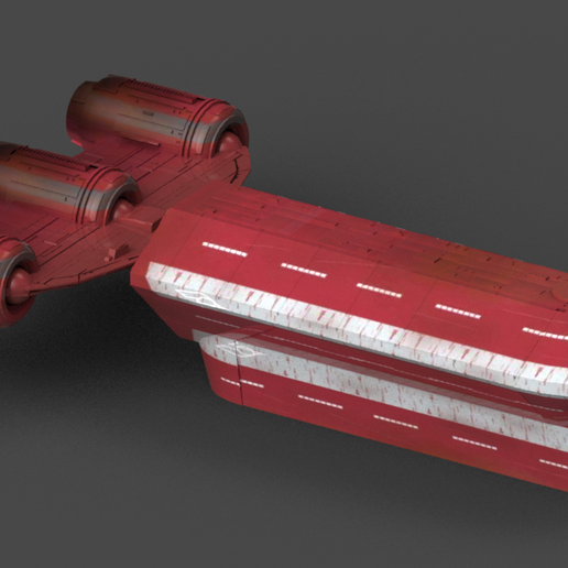 ⭐ Star Wars Republic Consular Cruiser - Charger c70 class・Free STL File ...