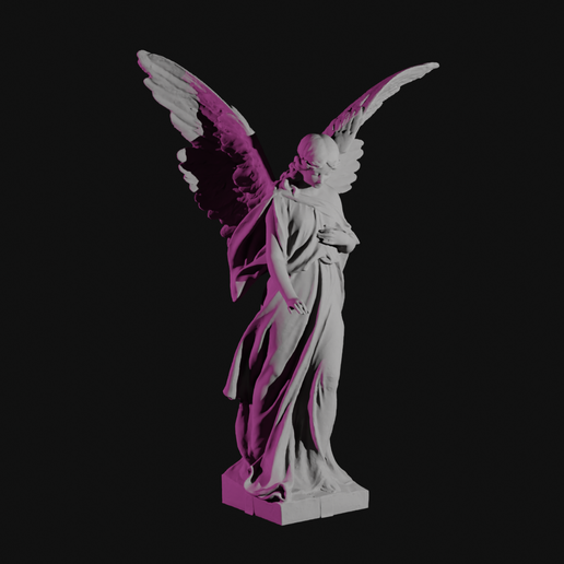 👼 Angel memorial・ STL File for 3D printing・Cults
