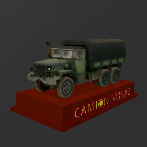 🪖 MILITARY TRUCK M35A2 TRUCK・ STL File for 3D printing・Cults