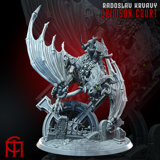 🧛 Radoslav Krvavy, the Crimson Commander – Vampire Lord on Undead ...