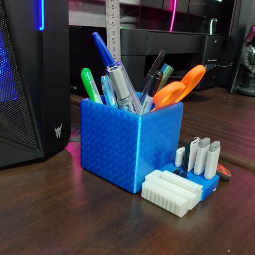 🏢 desktop organizer・Free STL File for 3D printing・Cults