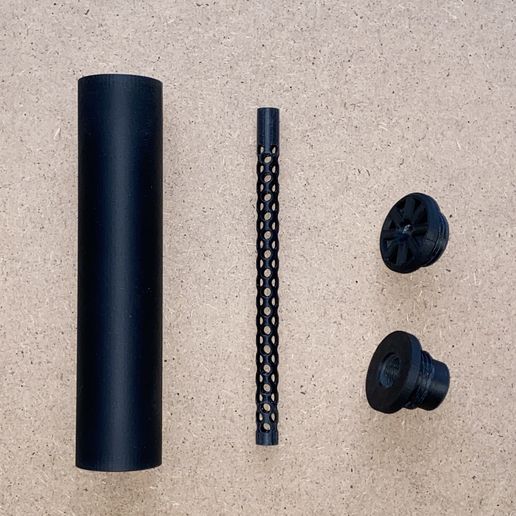 👽 Silencer for SA-F01 Specna Arms ASG・Free 3MF File for ・Cults