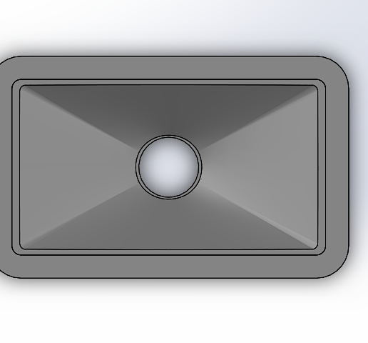 🔧 rectangular funnel・ STL File for ・Cults