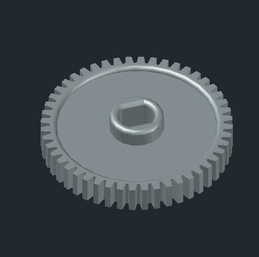 ⚙️ 48 teeth gear・ STL File for ・Cults