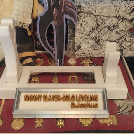 🗡️ Solo Leveling Knight Slayer Display Dagger・Archivo STL para ・Cults