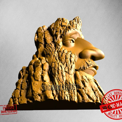 STL file Wooden Man stl, Wooden Man 3d figure, stl, 3d printer STL ...