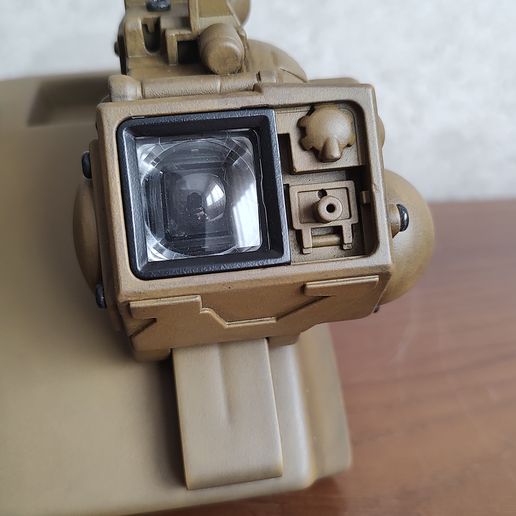 🪖 USCM Dropship gunner copilot Helmet, aliens, Spunkmeyer , 3d (mount ...