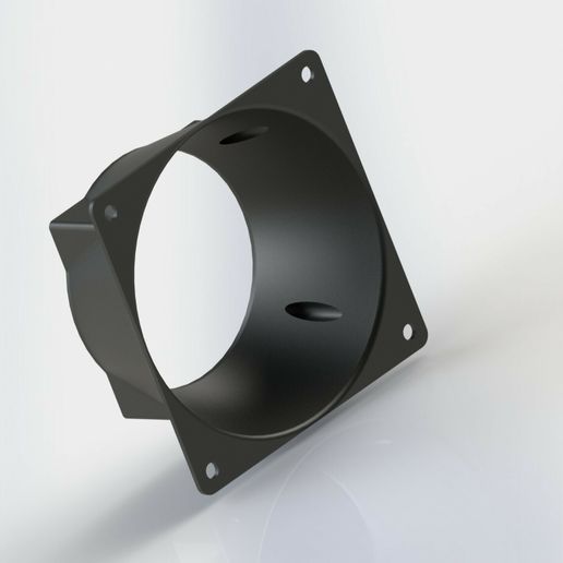 💻 80mm to 120mm fan adapter・Free STL File for 3D printing・Cults