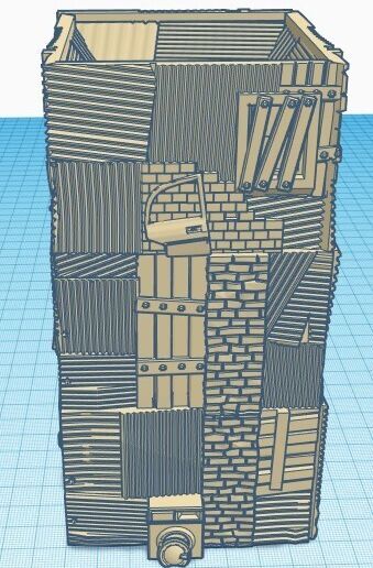 🎲 Shanty dice tower/watch tower・Free 3D File for ・Cults