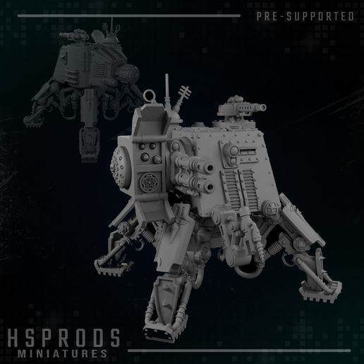 🔫 Ad Mechanical Onager Dunecrawler・ 3D File for 3D printing・Cults