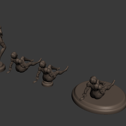 Free STL file Nier Automata 2B・Template to download and 3D print・Cults