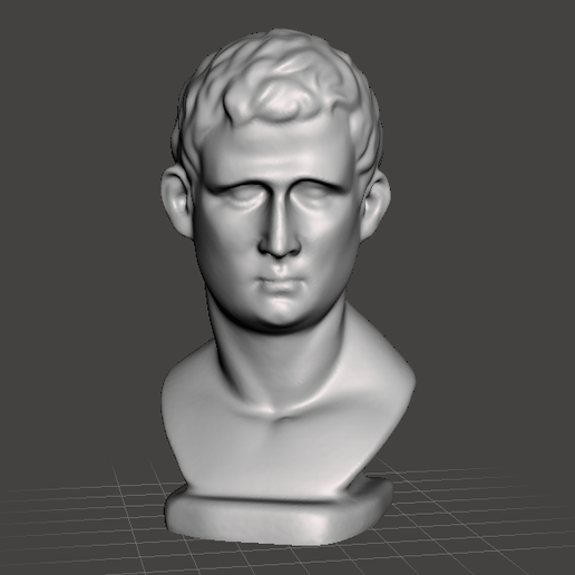 STL file Bust of Augustus Caesar 👤 ・3D printable design to download・Cults