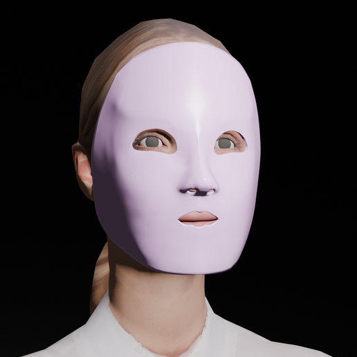 🎃 Valence - Set of 8 Blank Full-Face Masquerade Masks・ STL File for 3D ...