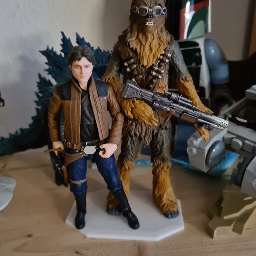 ⭐ Star Wars Black Series Figure Base・ STL File for ・Cults