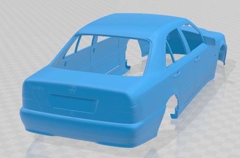 🚗 Mercedes Benz C Class W202 Sedan 1997 Printable Body Car・ 3D File for ...