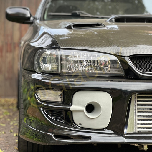 🌫️ Subaru Impreza GC8 V6 Fog Light Cover With 2 Inches Duct・ STL File ...