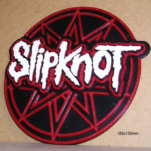 STL file slipknot, corey, taylor, shawn, clown, crahan, joey, jordison ...